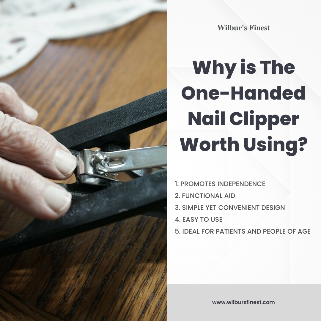 One-Handed Nail Clipper