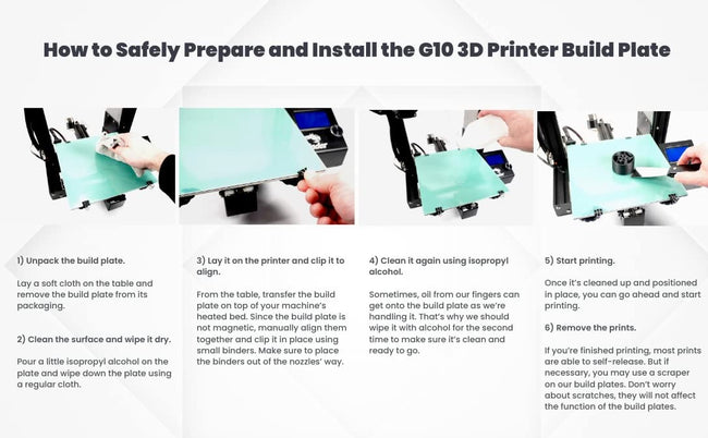 3D Printer Build Plate Fiberglass G10 Garolite